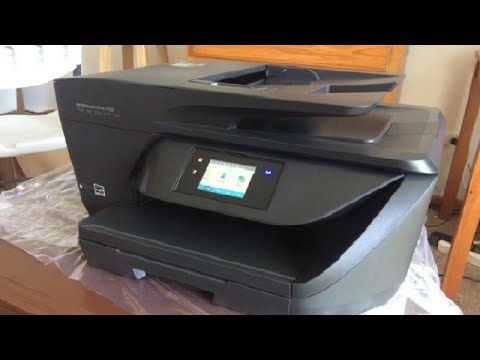 HP OfficeJet Pro 6968, Color All in One Wireless Printer Review - YouTube