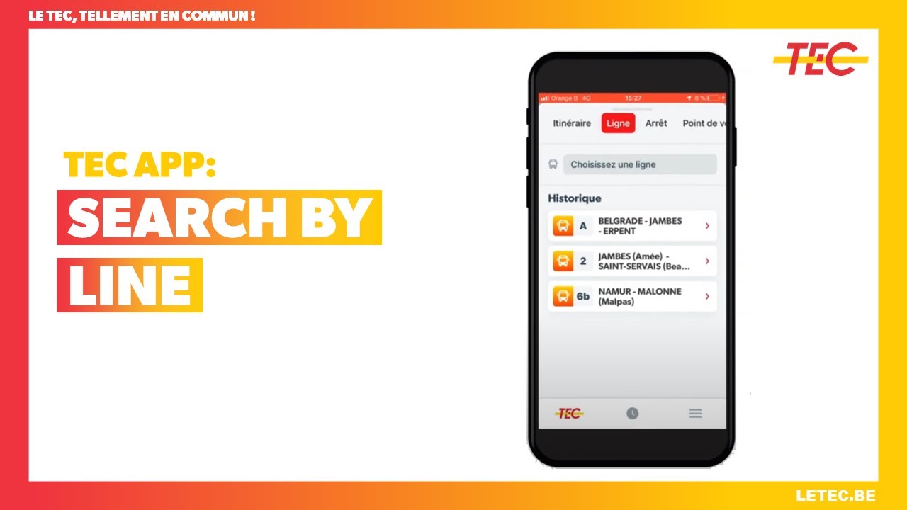 TUTORIAL 3 TEC-app –Search by line - YouTube