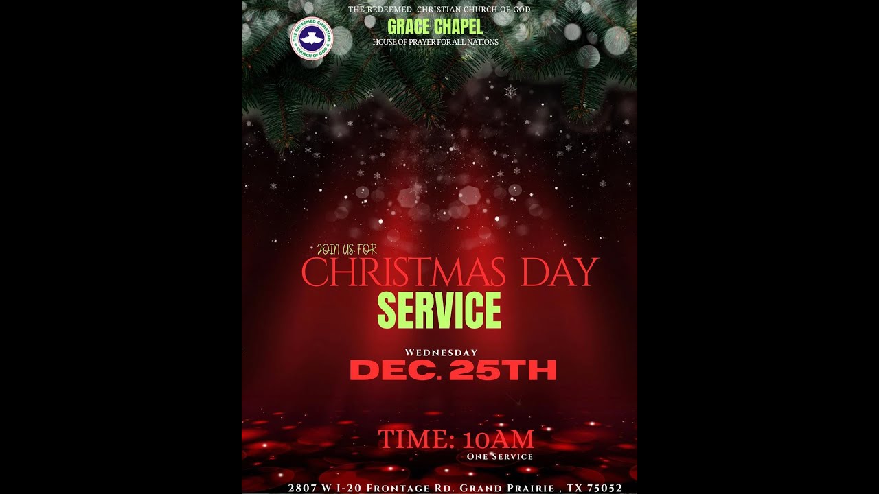 Christmas Day Service | Live Stream | December 25th, 2024 at 10:00am ...