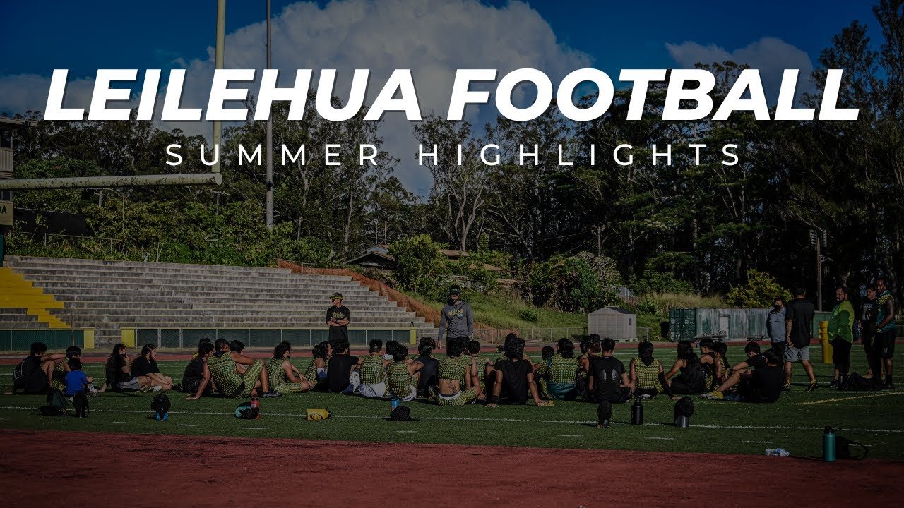 Leilehua Football Summer Highlights - YouTube