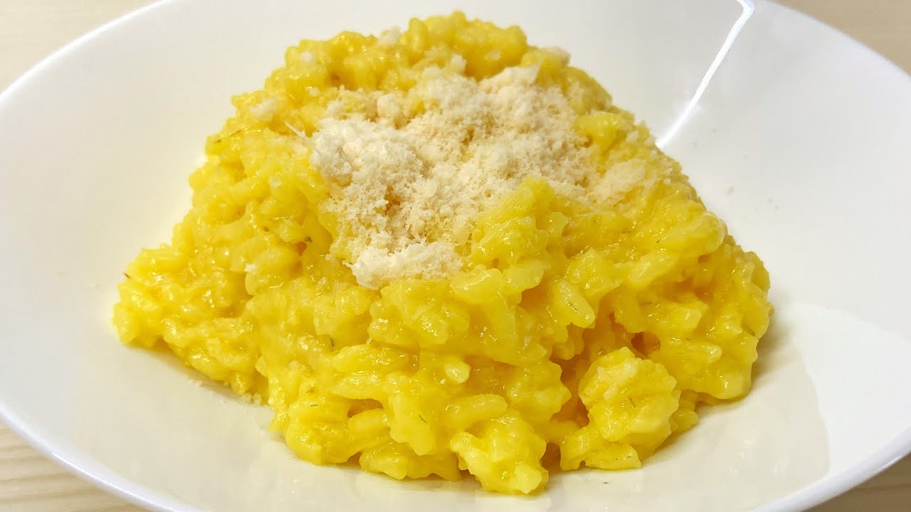 RISOTTO ALLO ZAFFERANO | RISOTTO ALLA MILANESE | RISO GIALLO | ricetta ...