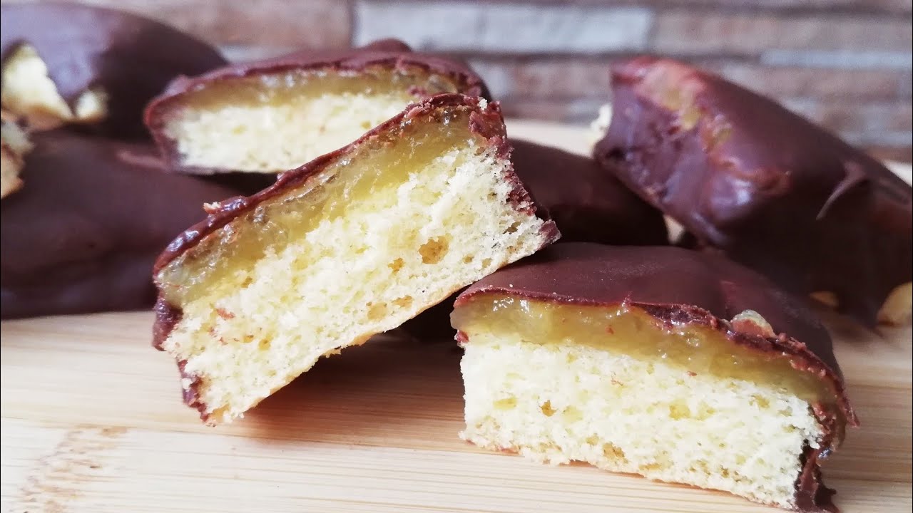 Homemade JAFFA COOKIES // JAFFA Cakes - YouTube