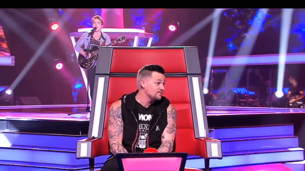 ALL judges shocked!! Chris Sheehy performs One More Night The Voice ...