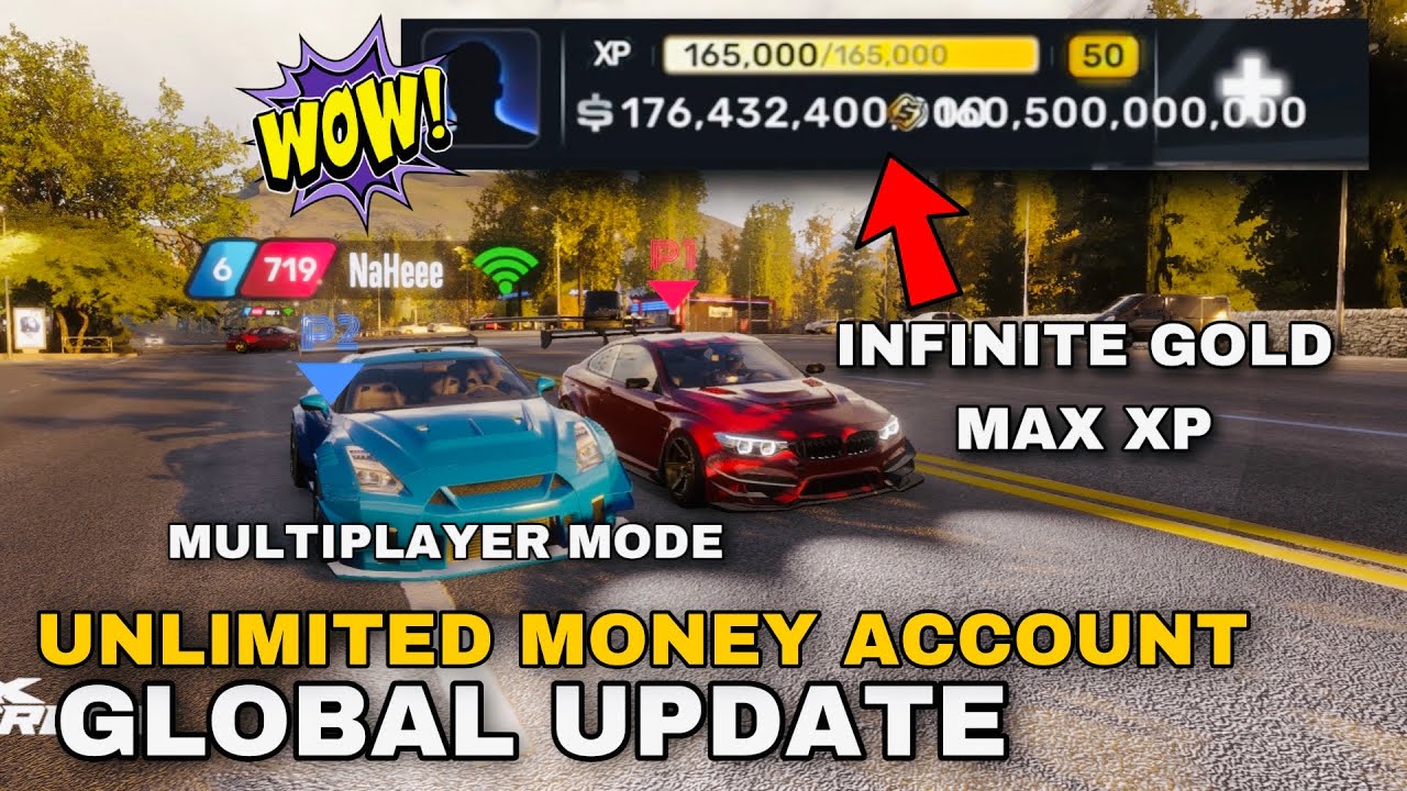 CarX Street Unlimited Money Account Infinite Gold and Max XP Update ...