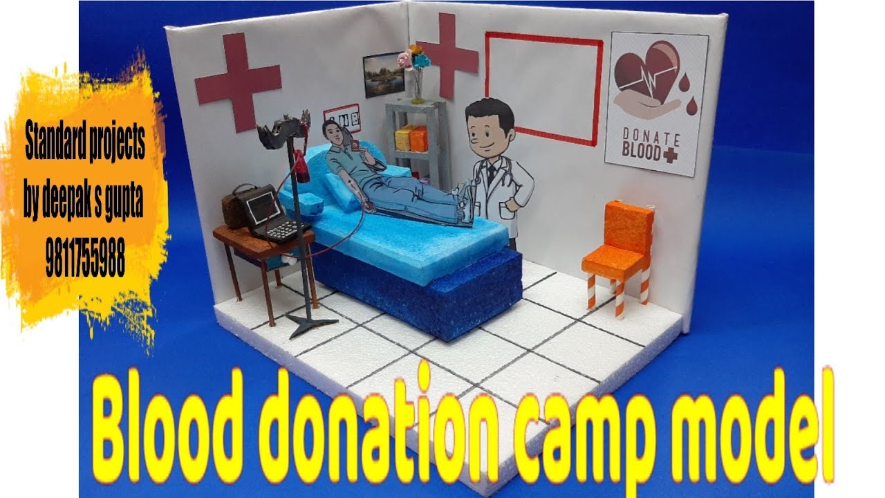 blood donation model #blooddonationcamp | blood donation camp | donate ...