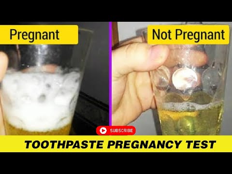 How To Test For Pregnancy At Home Using Toothpaste |Toothpaste ...