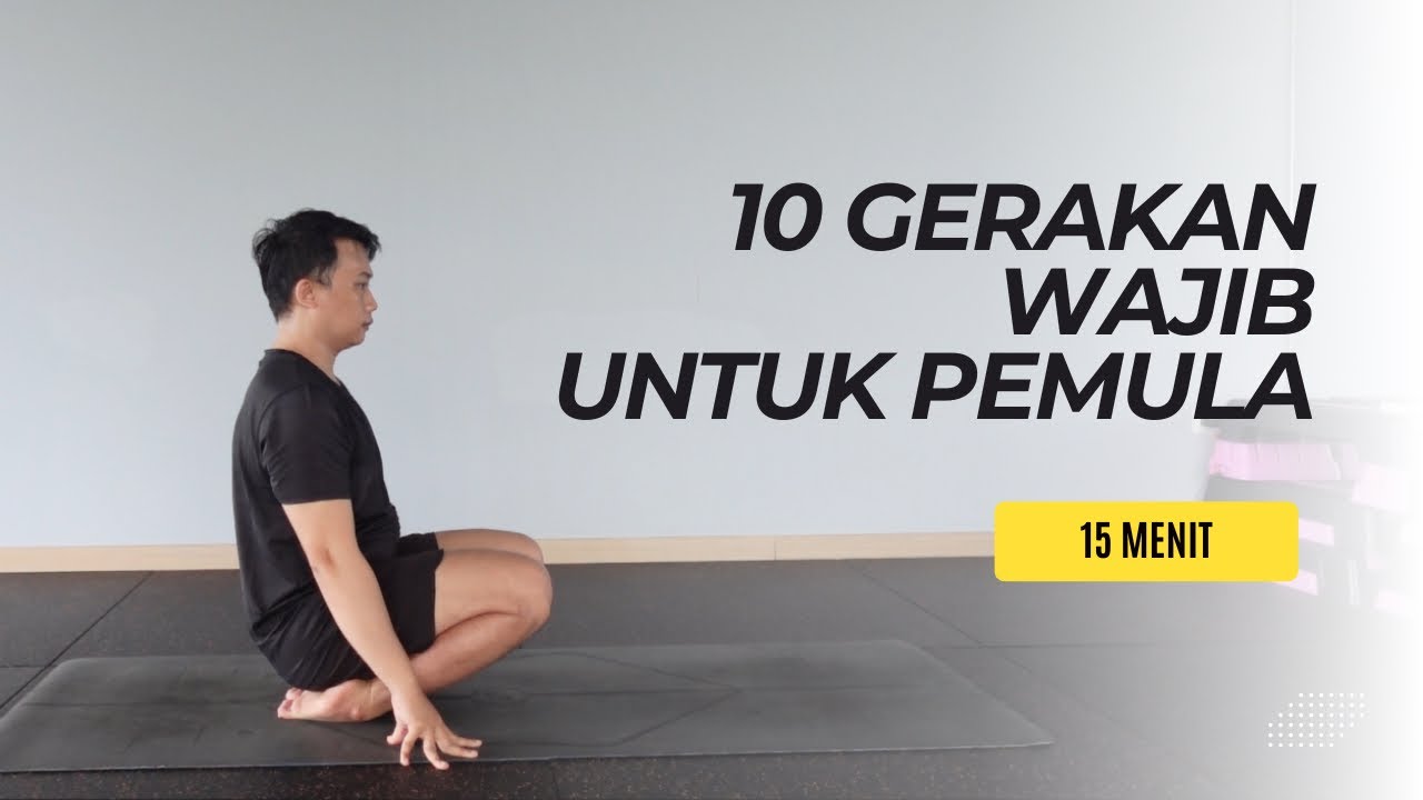 10 gerakan YOGA WAJIB untuk pemula - YouTube