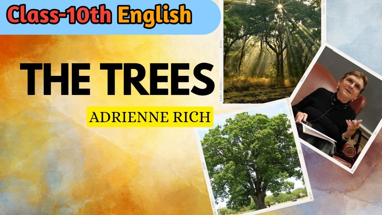 Class-10th||The Trees||English Poem||Objective And Subjective Question ...