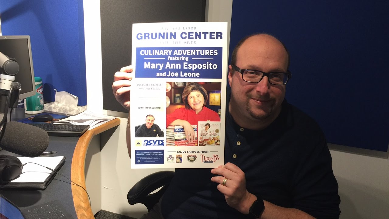Wake Up with Jeremy Grunin - Mary Ann Esposito "Grunin Center Culinary ...