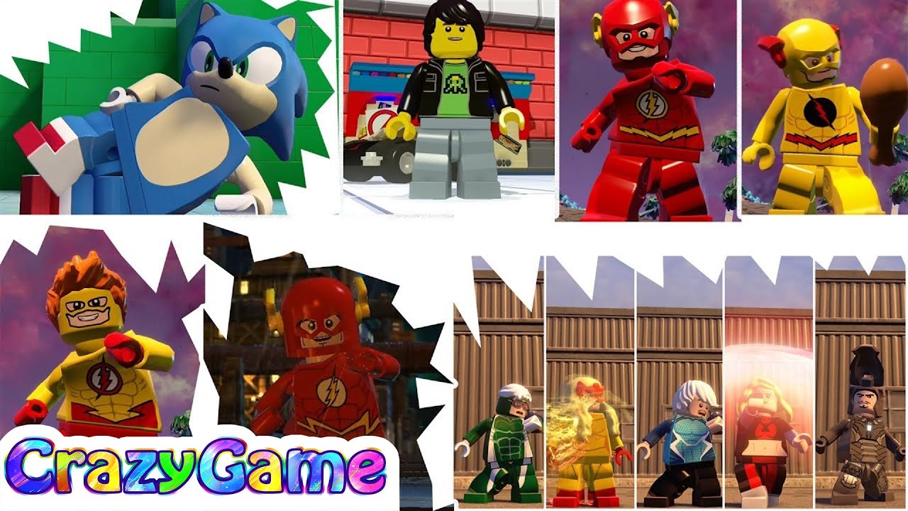 All Speedsters (Flash, Sonic, Kid Flash, Reverse Flash, Quicksliver ...