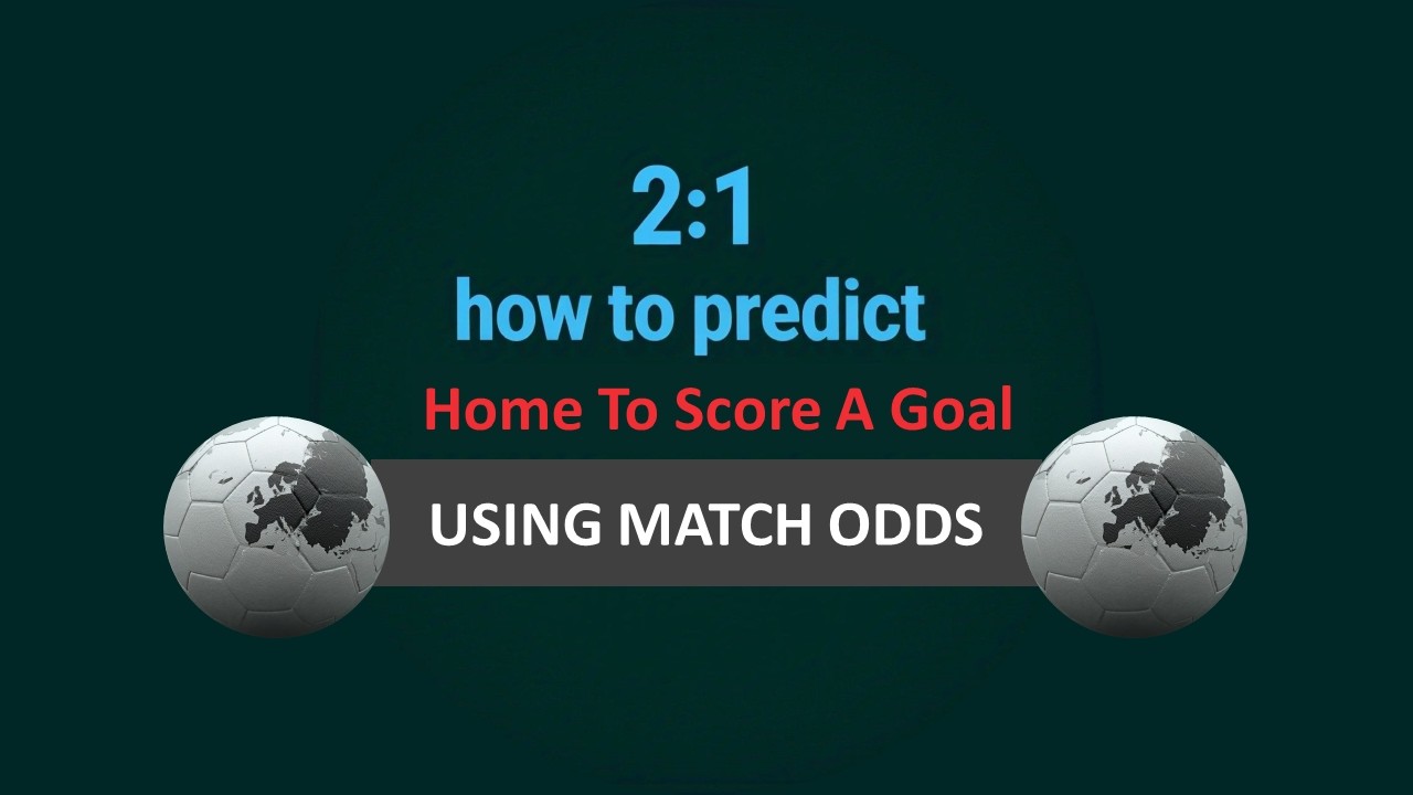 Easy Way To Predict Over 0.5 Goals Strategy for Home: Betting Odds ...