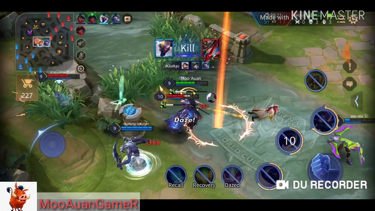 Mina เล่นอย่างนี้ยังจะชนะ - ROV. Ep1 - YouTube