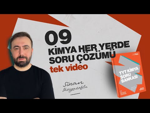 Kimya Her Yerde Soru Çözümü - tek video | TYT Kimya Soru Bankası Çözümleri | TYT Kimya 2026