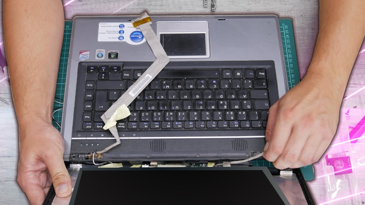 Almost Trash - Old ASUS Laptop Restoration - YouTube