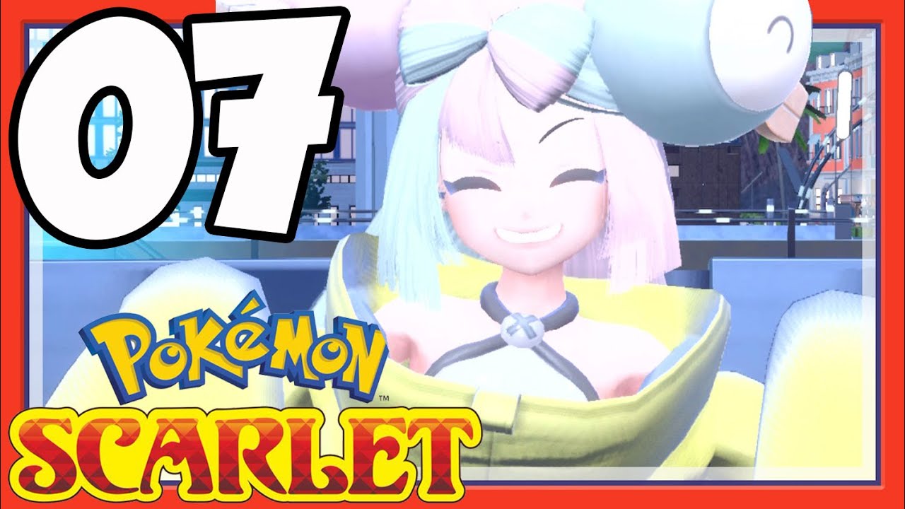 Pokemon Scarlet Violet Full Walkthrough Part 7 Iono Electric Gym ...