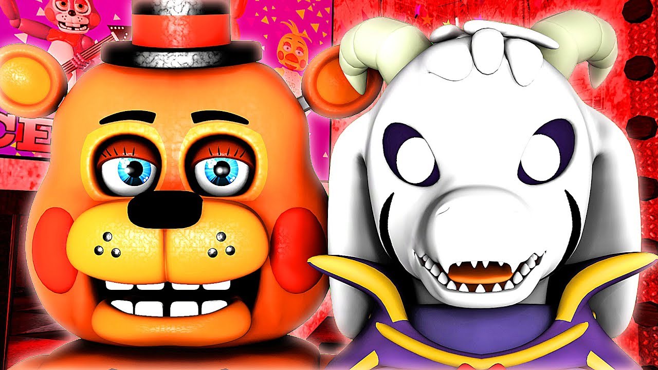 FIVE NIGHTS AT FREDDY'S 2 | Undertale Asriel Dreemurr (FNAF Gmod) - YouTube