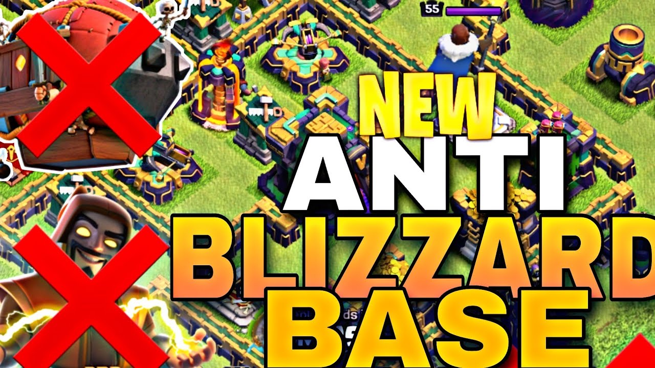NEW TH14 ANTI BLIZZARD BASE WITH REPLAY BUT NO LINK | CLASH OF CLANS ...