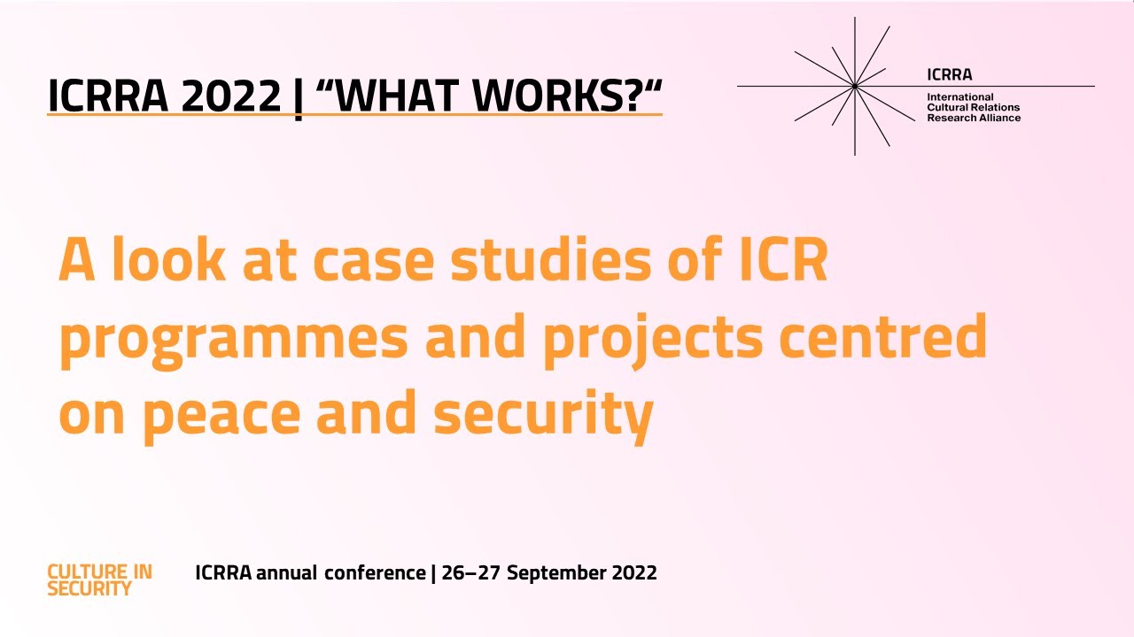 What Works? Case studies of ICR programmes & projects | ICRRA ...