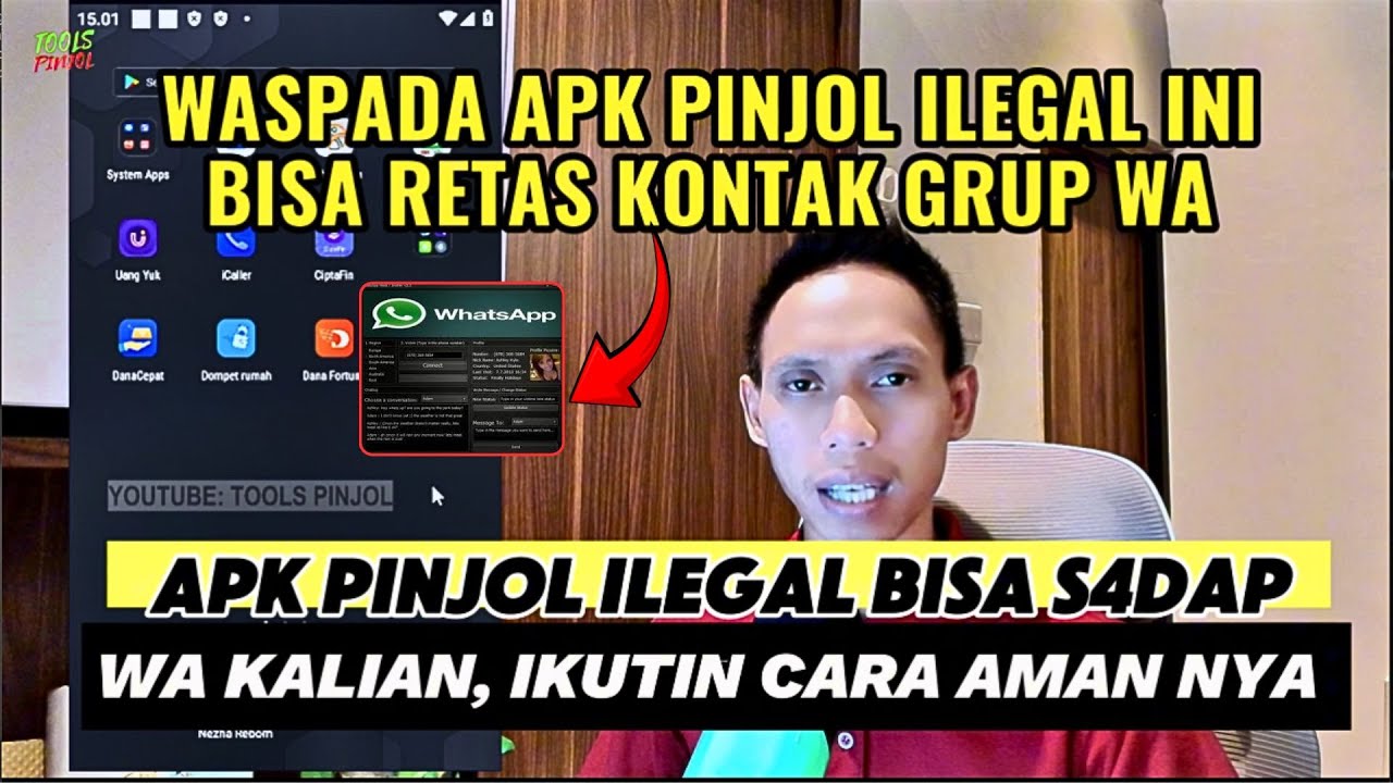Pinjol ilegal sadap kontak grup wa, Solusi galbay apk pinjol ilegal ...