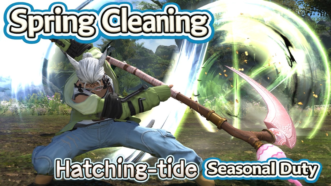 FFXIV | Hatching-Tide 2026 Seasonal Duty "Spring Cleanup" - YouTube