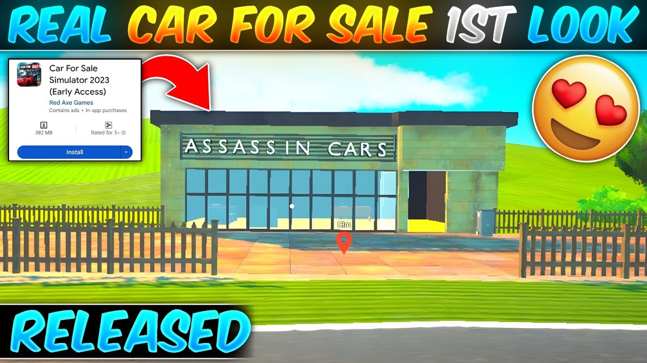 Finally🥳 Real Car For Sale Simulator Mobile Is Released - YouTube