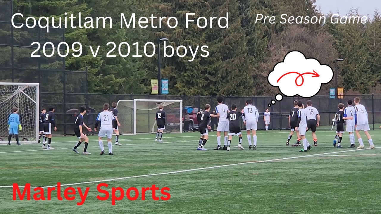 BCSPL - Pre Season Game - CMFSC 2009 vs 2010 Boys - YouTube