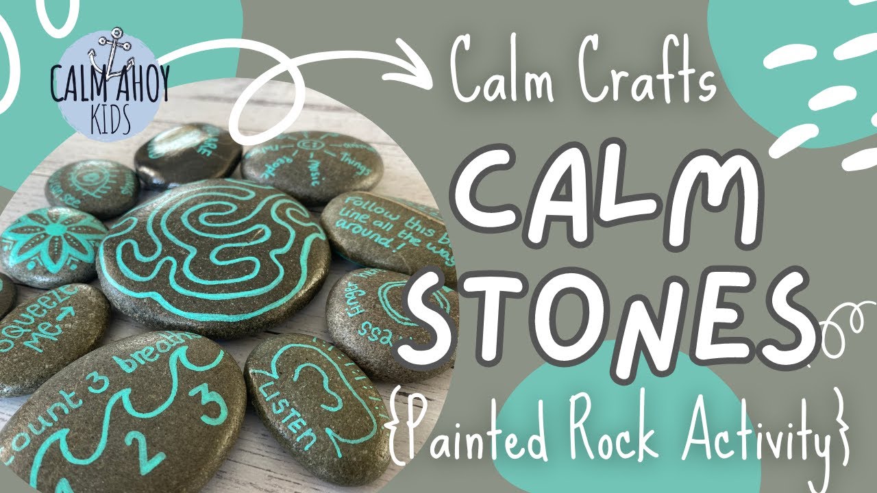 Calm Stones for Kids {Easy Rock Painting Activity} - YouTube