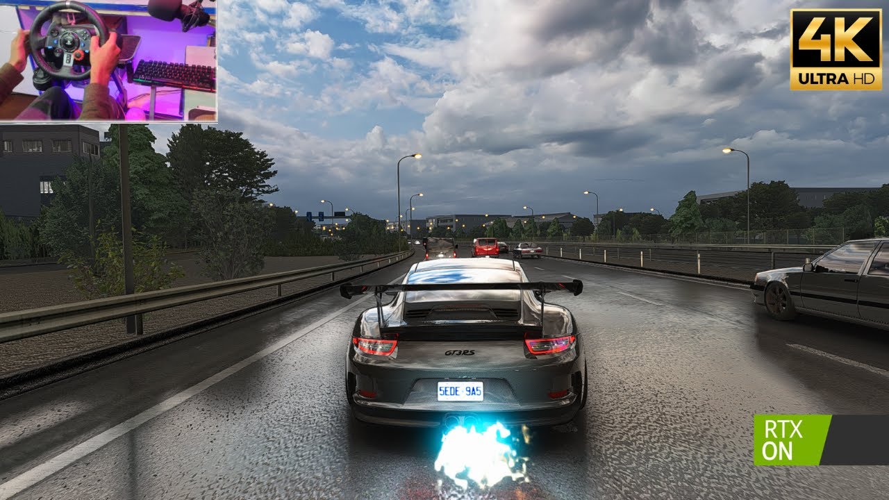 Porsche 911 GT3 - Assetto Corsa | Ultra Graphics | (Steering Wheel ...