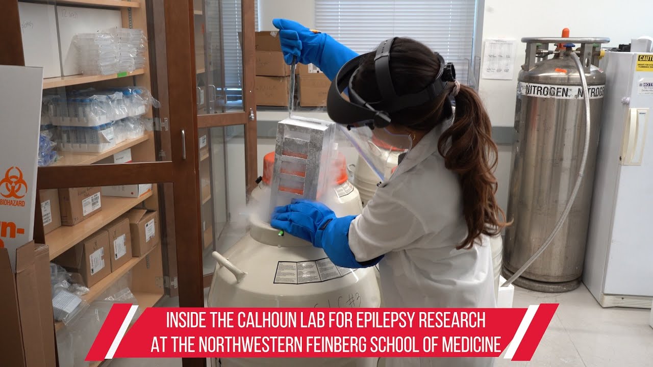 Inside the Calhoun Lab for Epilepsy Research at the Northwestern ...