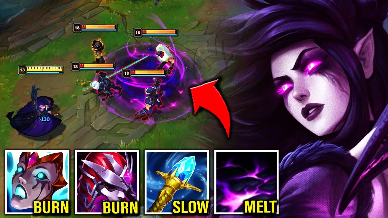 I CREATED POOLS OF DEATH WITH DOUBLE BURN MORGANA (W SLOWS AND BURNS ...