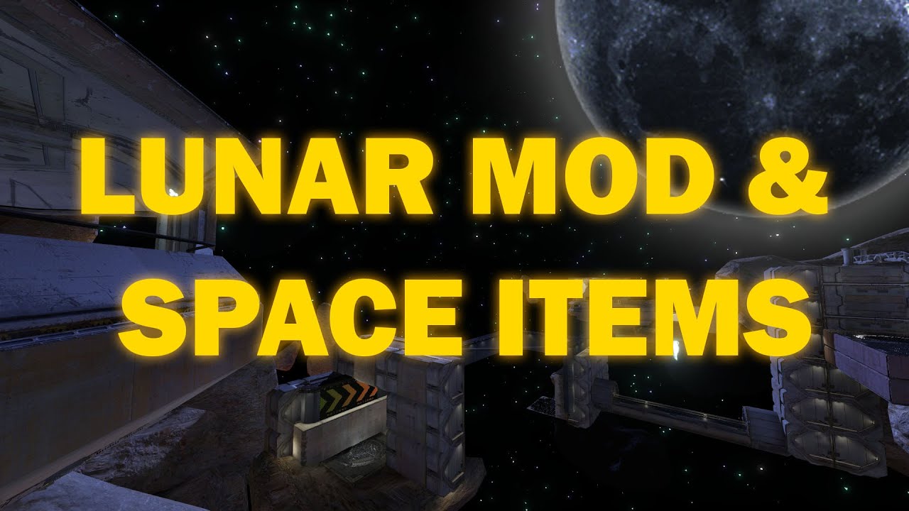 Lunar Mod + Space Items Showcase - YouTube