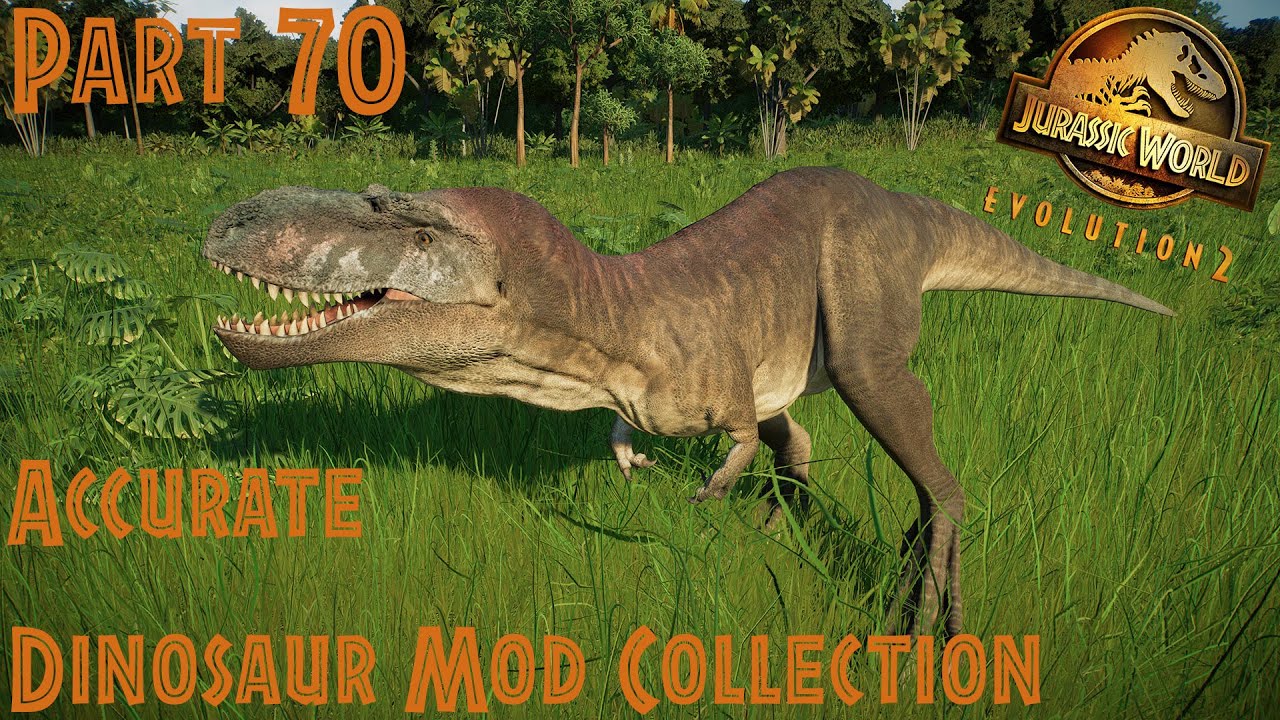 JWE2 Accurate Dinosaur Mod Collection Part 70 - YouTube