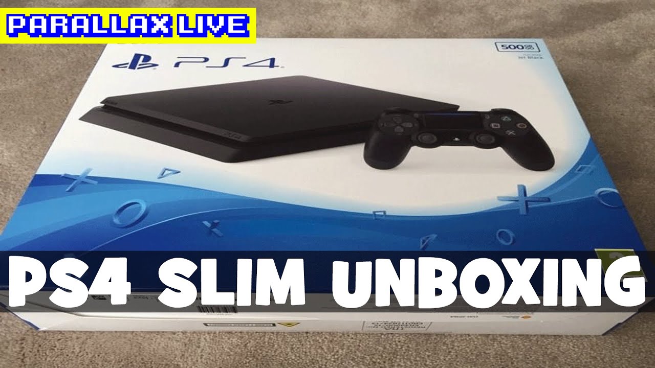 PS4 Slim Unboxing & Eurogamer Confirmation Video - YouTube