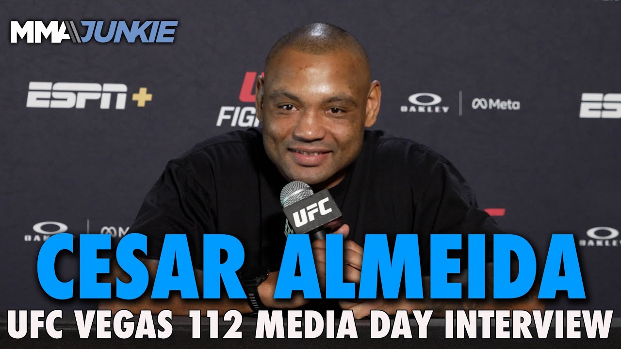Cesar Almeida responds to cardio doubters: 'I have over 100 fights ...
