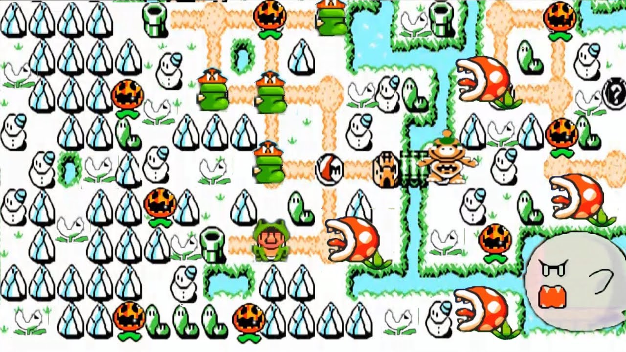 NEW Super Mario Bros 3 HD BETTER THAN THE ORIGINAL - WORLD 6: ICE LAND ...