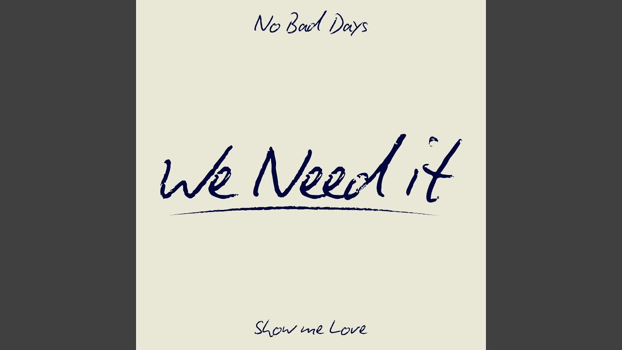 We Need It - YouTube