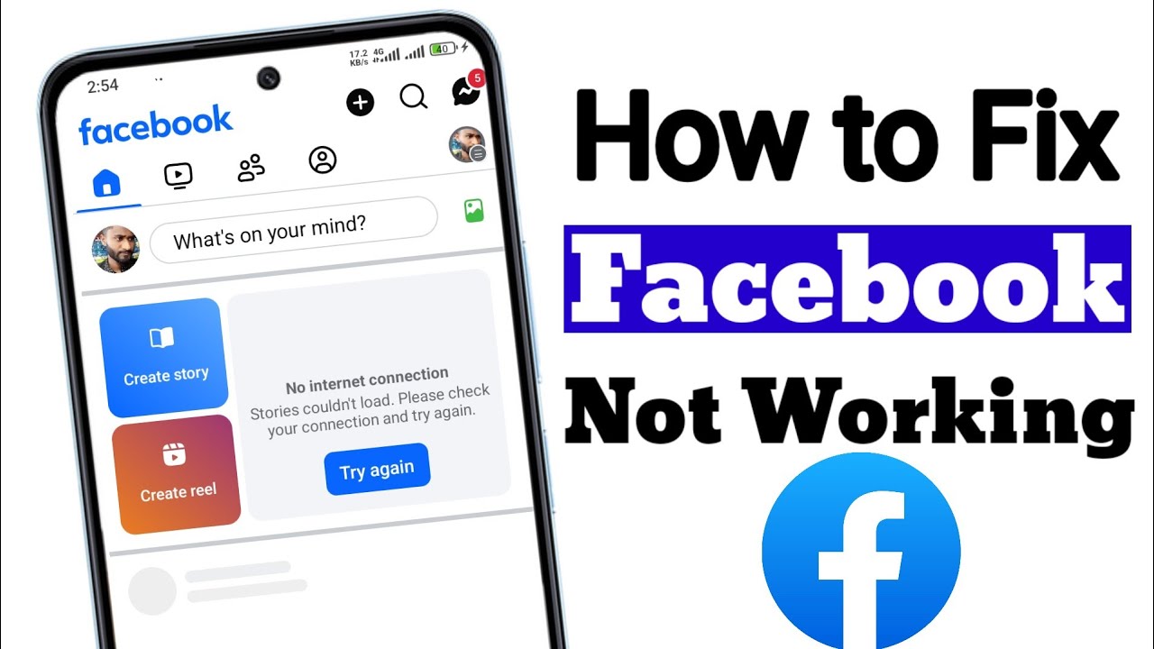 How to Fix Facebook Not Working Problem | Facebook Server Down ...