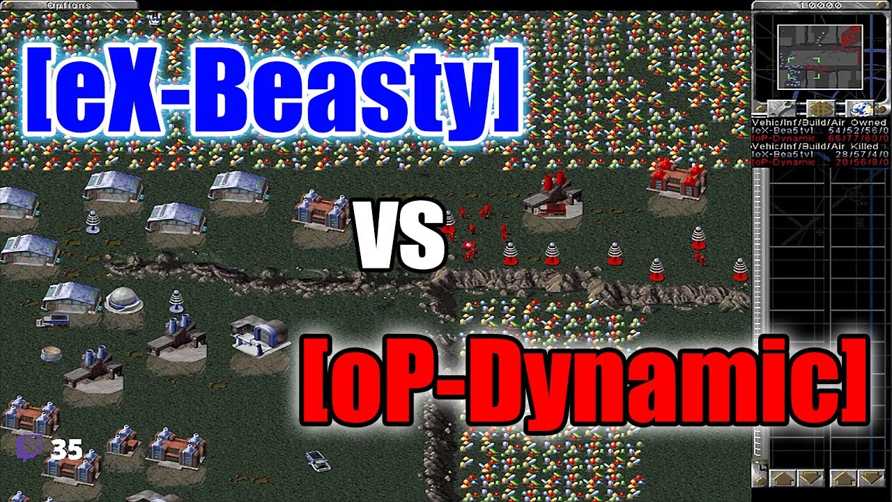 [oP-Dynamic] vs [eX-Beasty] — Fight Night за первое место в Red Alert 1 ...