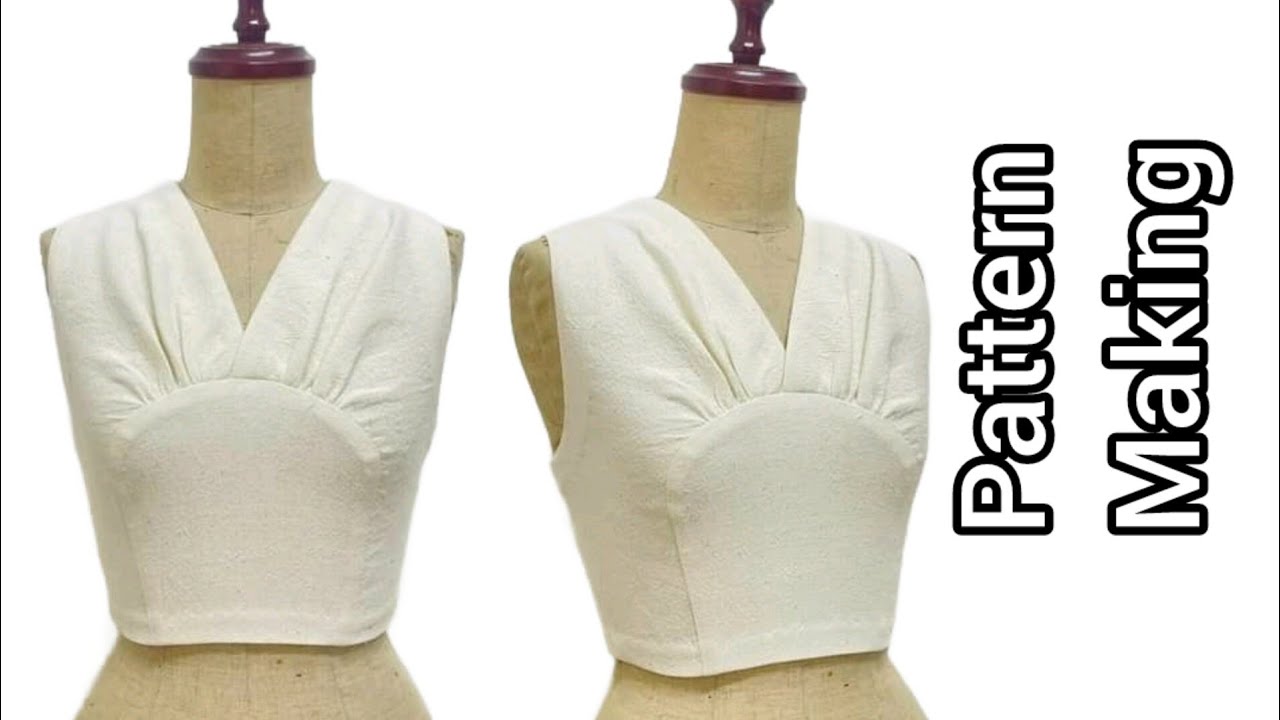 Collar Pattern Making tutorial for beginners - YouTube