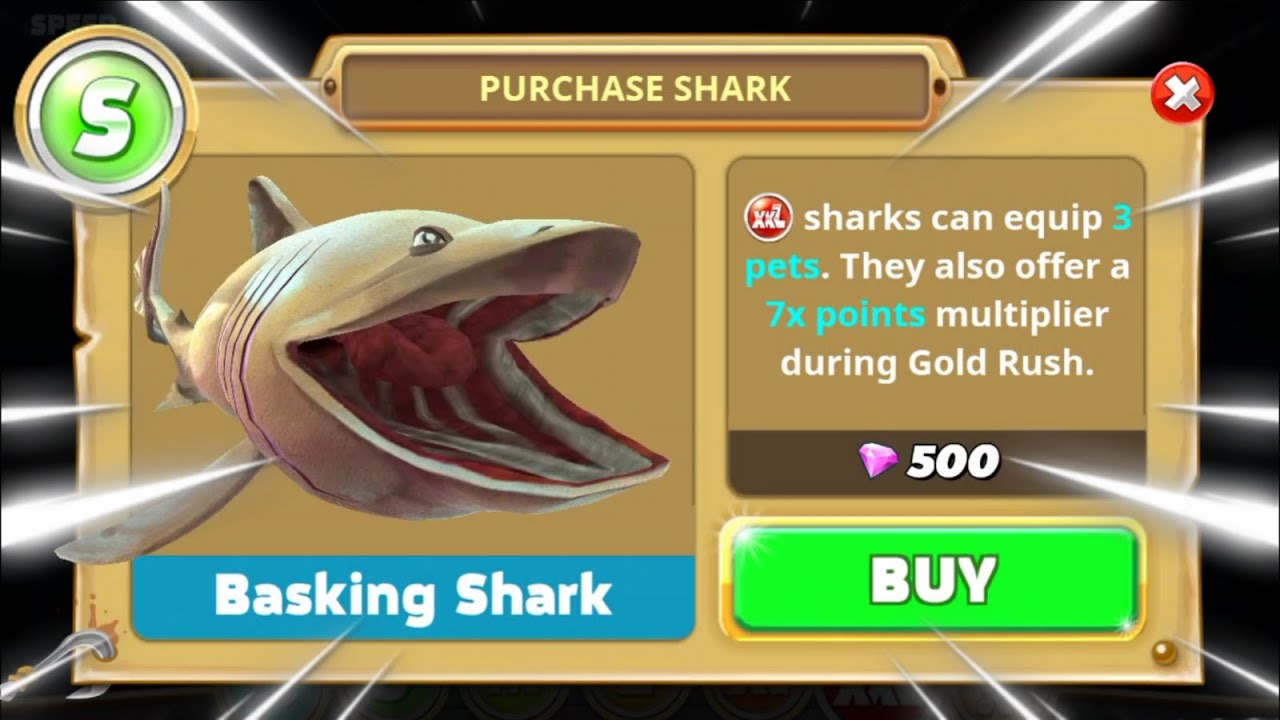 NEW ENEMY BASKING SHARK UNLOCKED AND ENEMY BASKING SHARK GAMEPLAY ...
