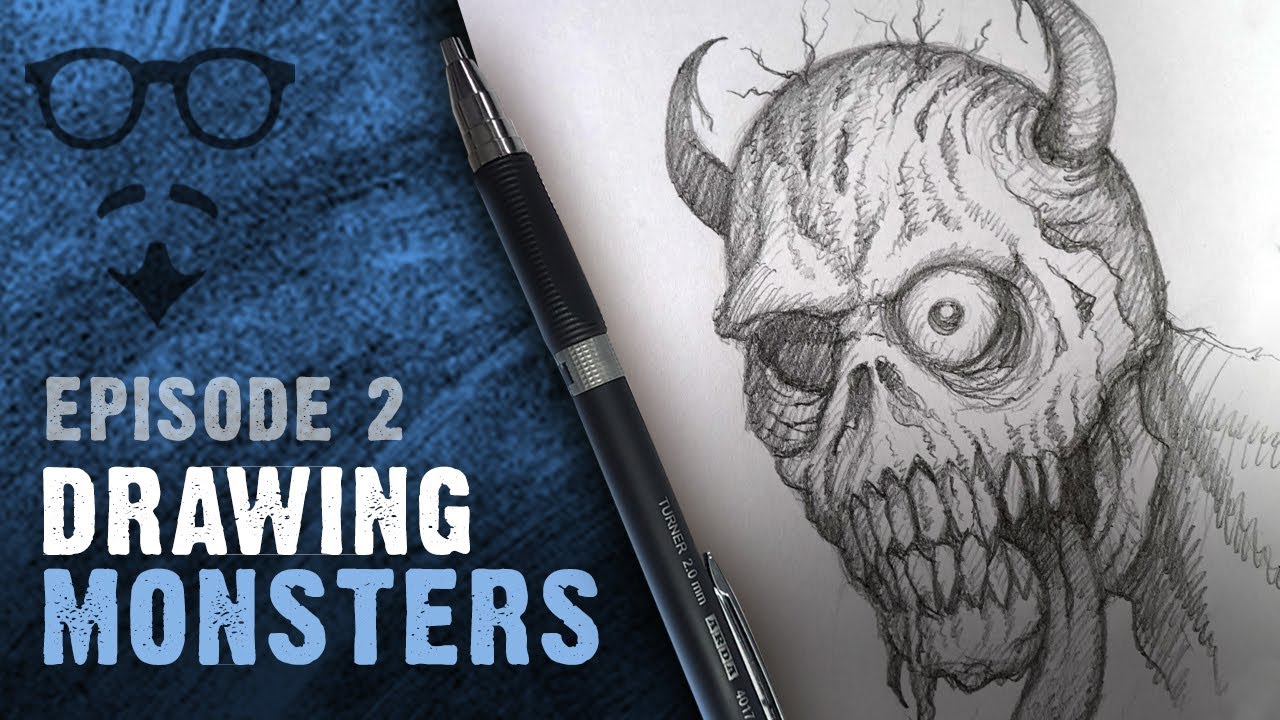 Episode 2 - DRAWING MONSTERS - YouTube