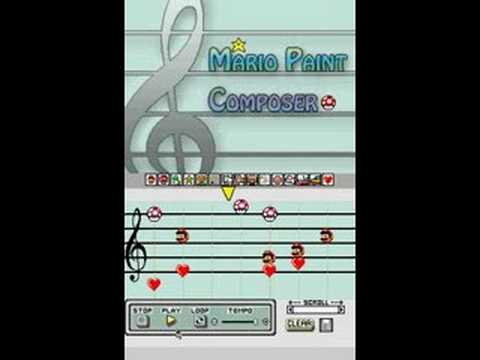 Mario Paint Composer DS - YouTube