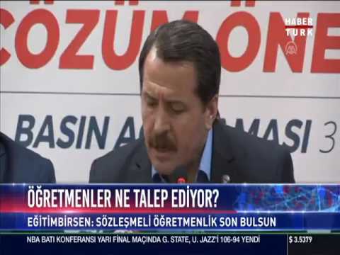 Eğitim-Bir-Sen öğretmenlerin sorunlarını araştırdı-HABERTÜRK-04-05-2017