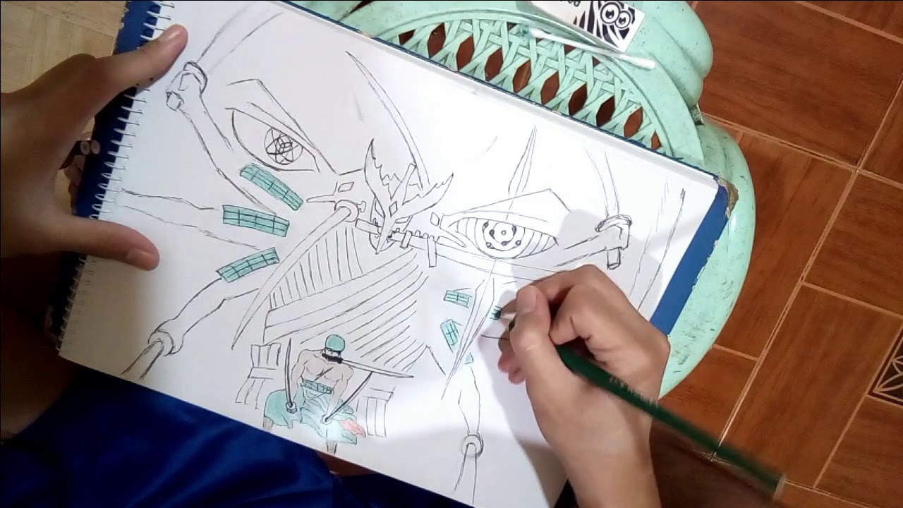 One Piece Zoro as an Uchiha - Zoro's Susanoo - YouTube