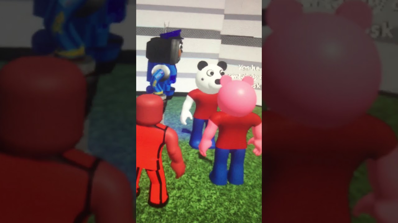 How to get robo police doggy in piggy rp game - YouTube