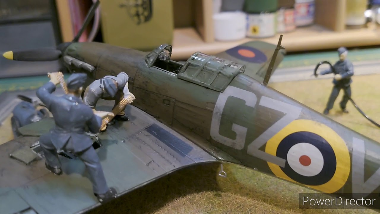 Airfix 1/48 Hurricane diorama reveal. - YouTube