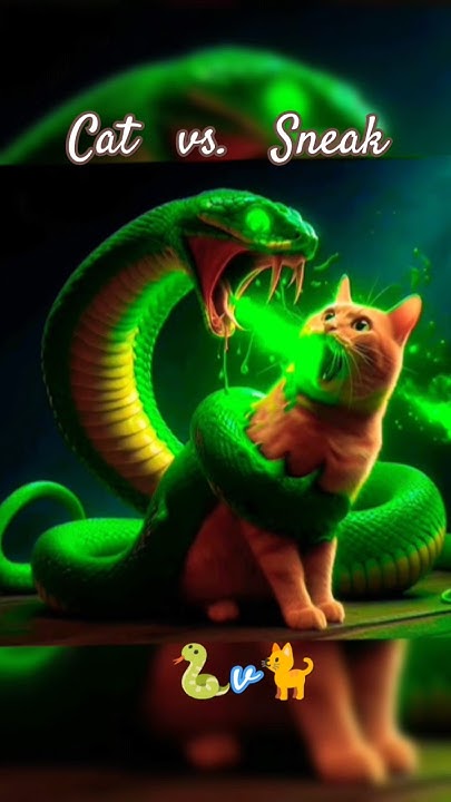 Snake vs Cat: The Ultimate Showdown🔥#catstory #viral #ai #video #2024 ® - YouTube