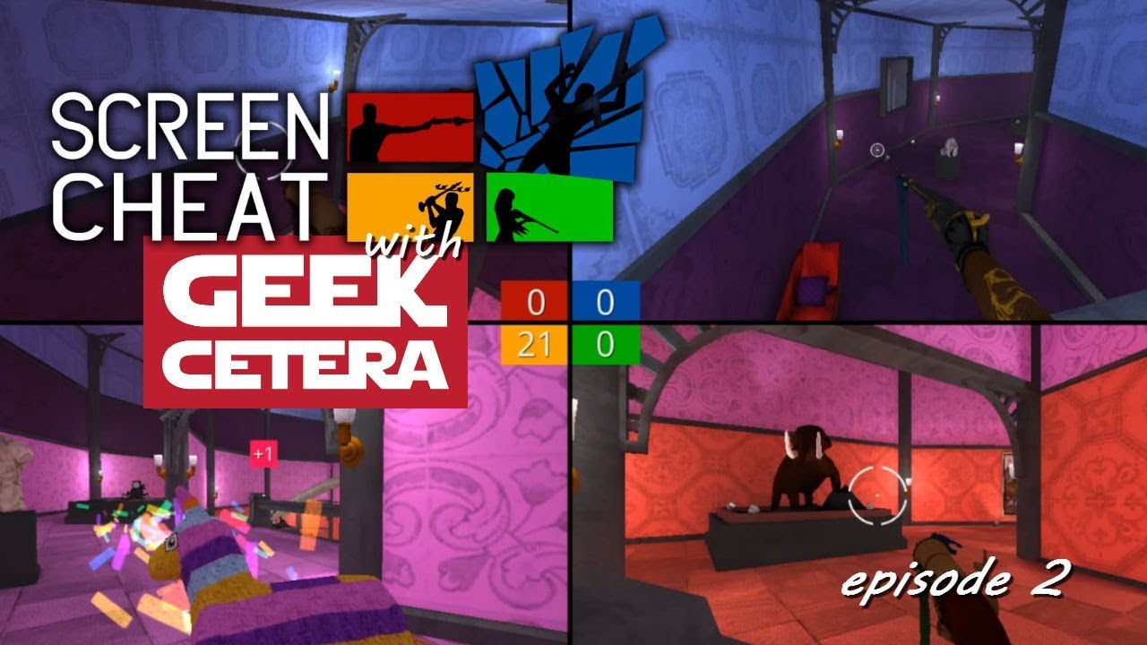 Geek Cetera Plays... | Screencheat | EP 2 | So much FUN!!! - YouTube