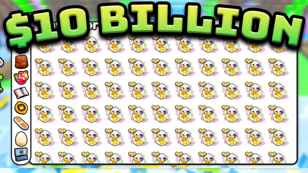 I Opened Over $10 BILLION Worth Of Sad Eggs In Pet Simulator 99 - YouTube