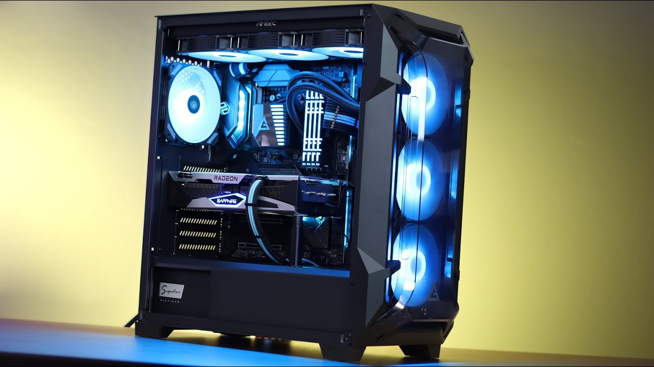 Timelapse Build - ANTEC DF600 FLUX - YouTube